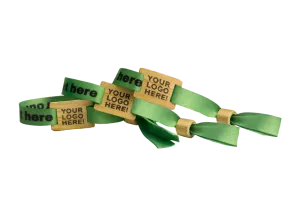 Bio Bamboo Fabric & Bamboo Tag 15mm